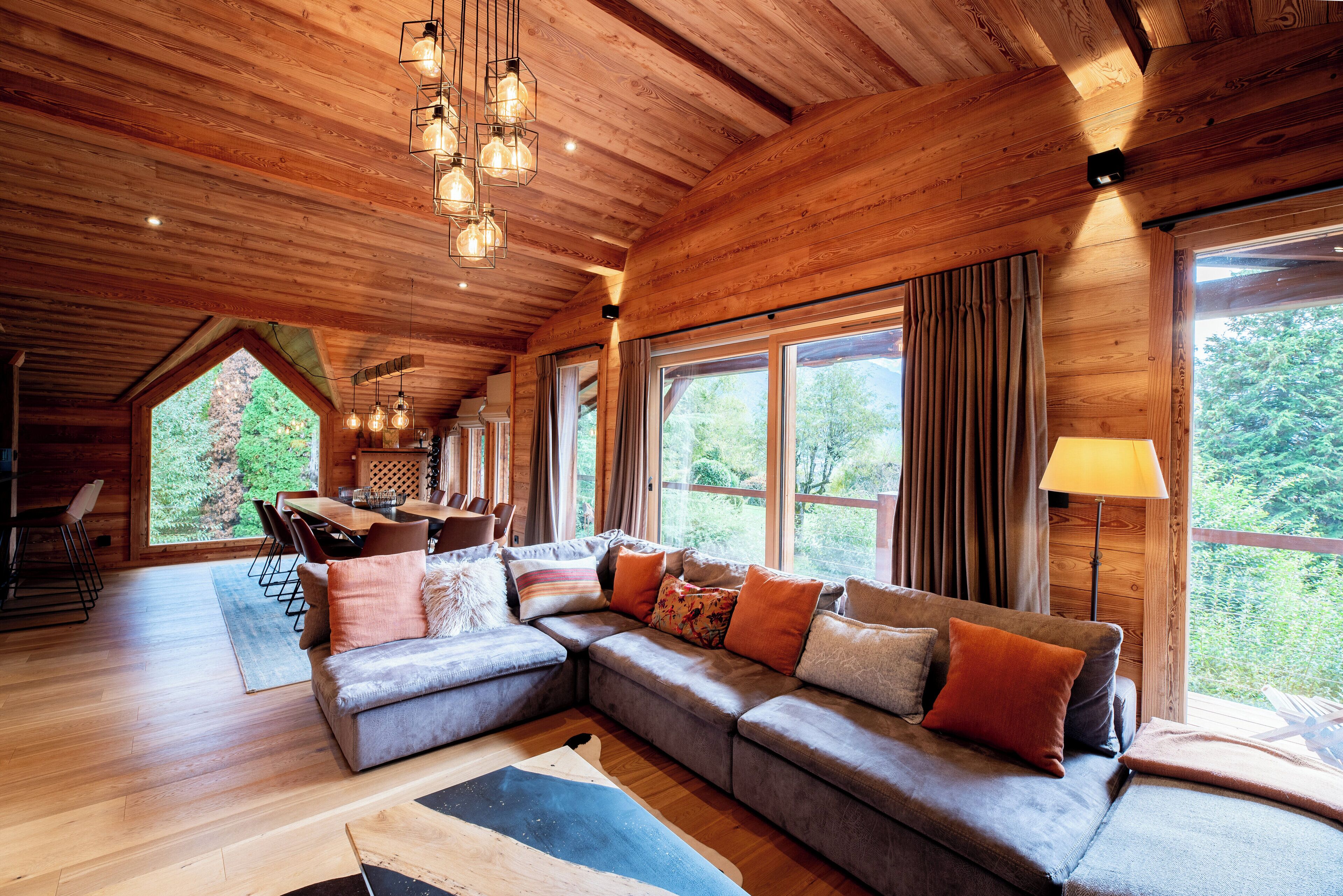 Comfortable Family Chalet For 12 People With Sauna And Large Wooded Garden - Flaine