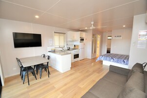 Cabana de Madeira Deluxe | Sala de estar