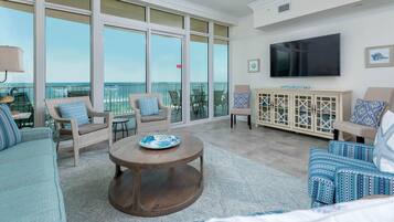 Apartamento em Condomínio Fechado, 3 quartos | Sala de estar