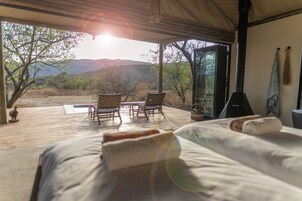 Tenda Superior | Vista do quarto