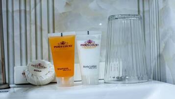 Produtos de toalete grátis