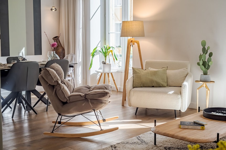 New-hyper Centre-cozy Chic-renovated Apartment With All Comforts-ac-balconnet-asc-park - Niza