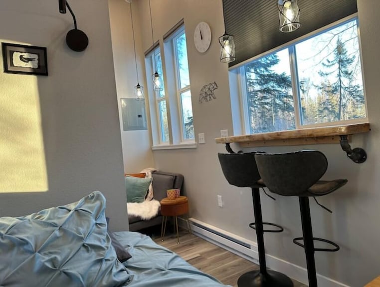 Talkeetna Tiny House Cabin Dragonfly Fire-pit/ski/bike/multi-use Trails - Alaska