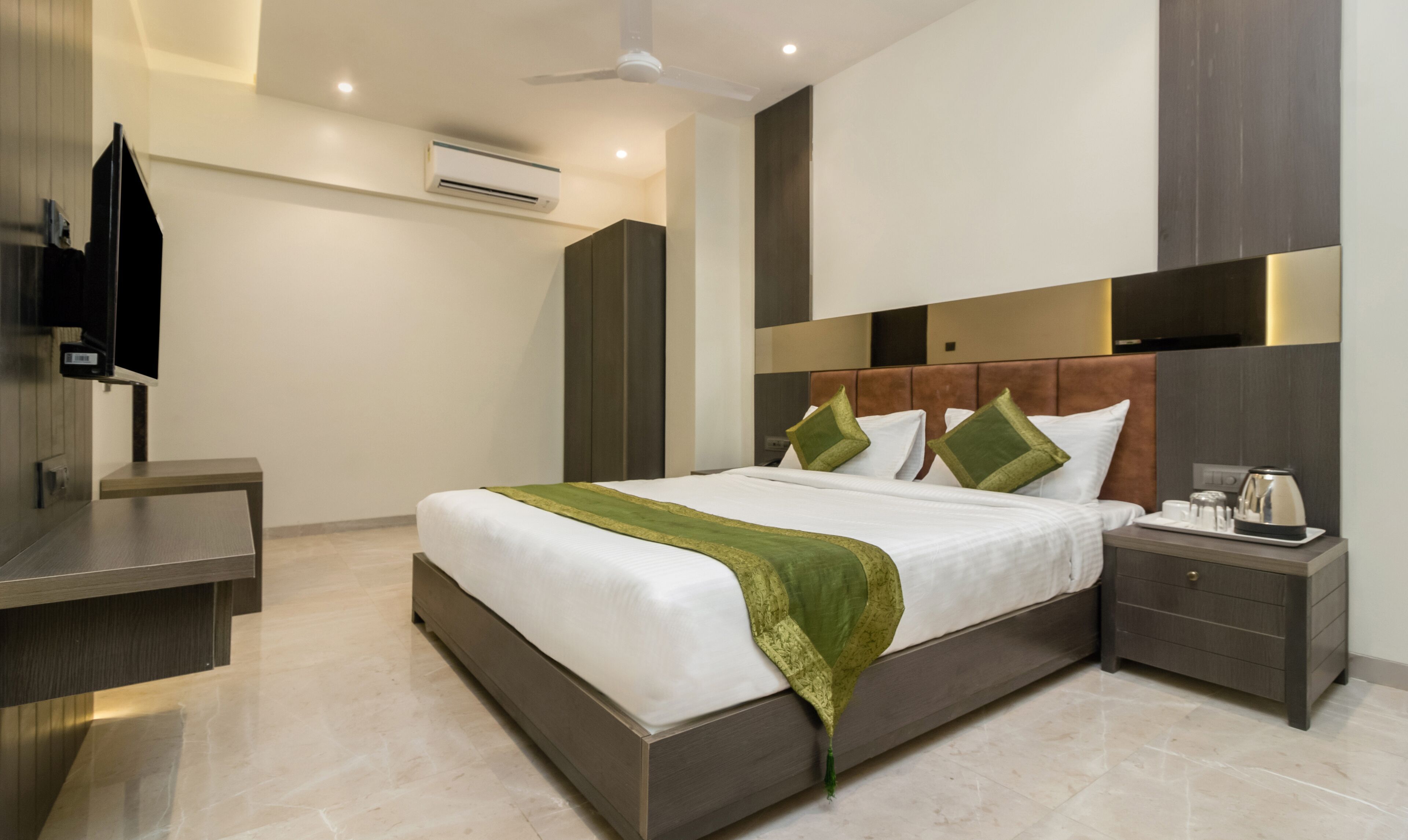 Wi-fi grátis, roupa de cama fornecida 