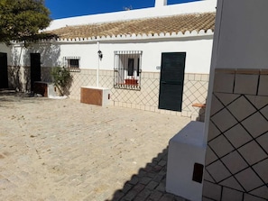 Fachada da propriedade