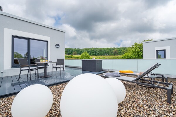 Revier Albatros - Villa Schlossblick | Appartement Penthouse Am Nationalpark - Sassnitz