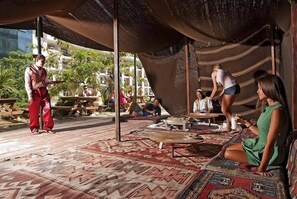 Refeições ao ar livre