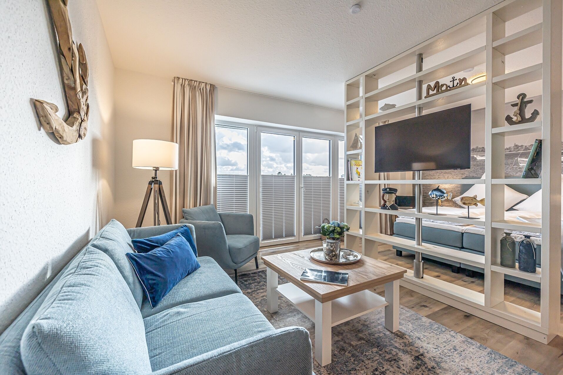 Fjord-koje 4  - Dusche, Balkon, Gartenmöbel, Fußbodenheizung, Parkplatz - Fahrdorf