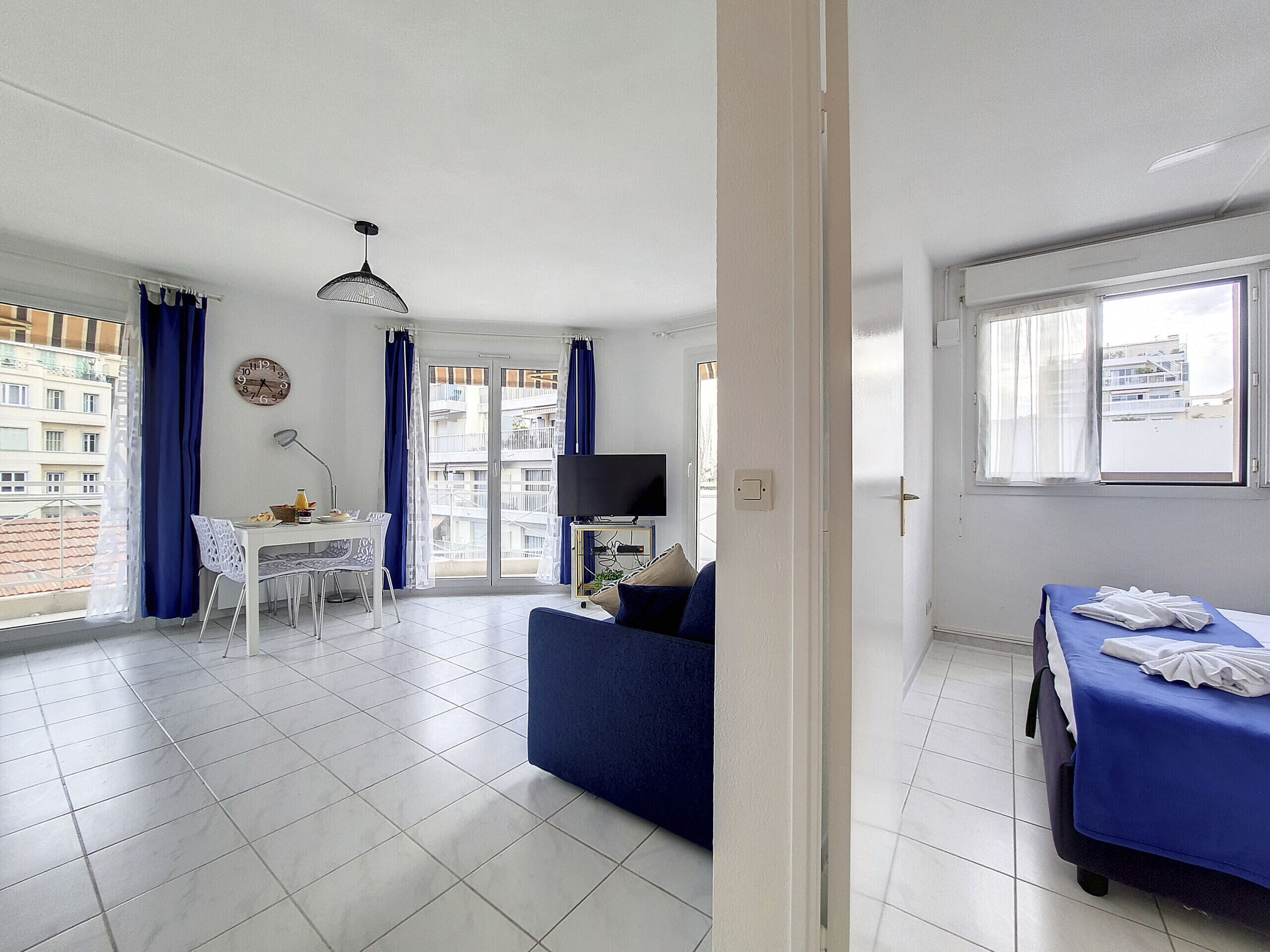 N&j - Vanina - Proche Mer - Parking Gratuit - Gare de Nice Ville