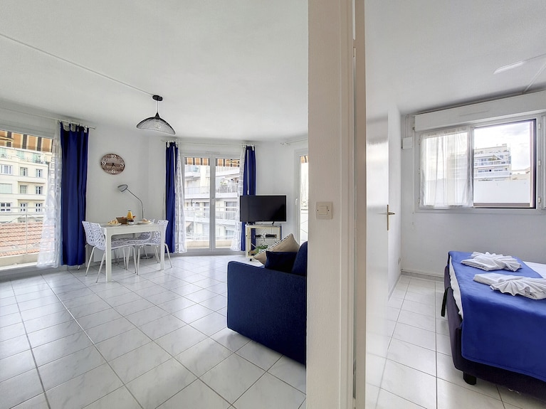 N&j - Vanina - Proche Mer - Parking Gratuit - Gare de Nice Ville