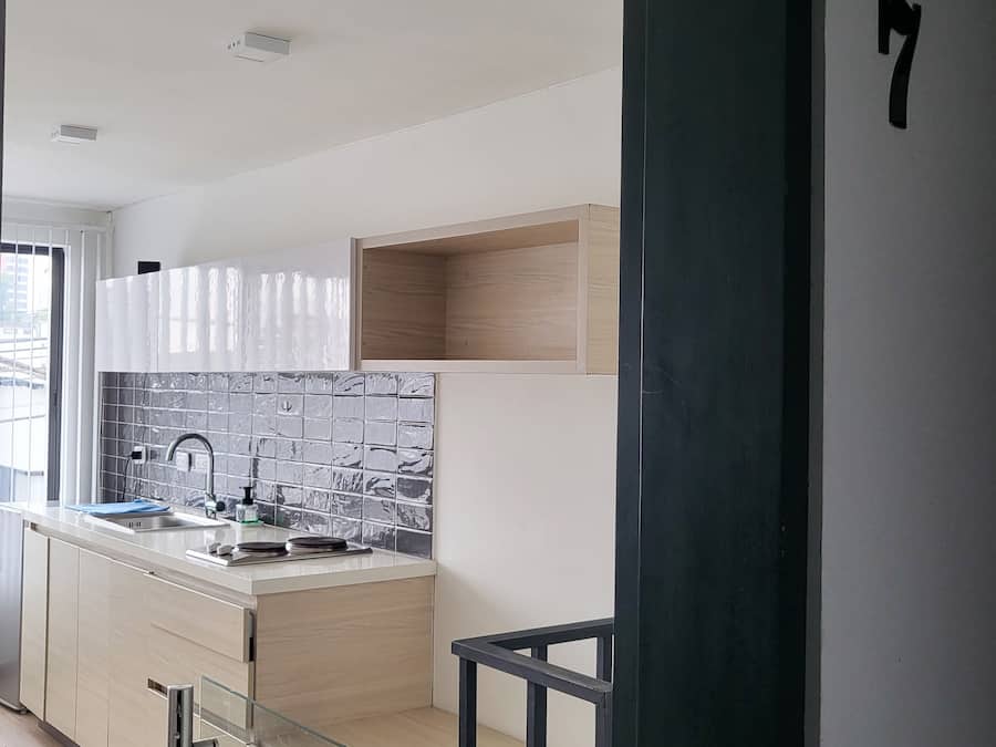 Dúplex Básico, 1 cama queen-size e sofá-cama (#7 Comodo Duplex) | 1 quarto, Wi-fi grátis, roupa de cama fornecida