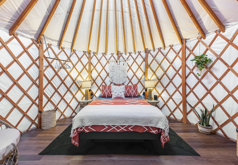 Luxury Glamping Yurt On 1 Acre! - Port Aransas, TX
