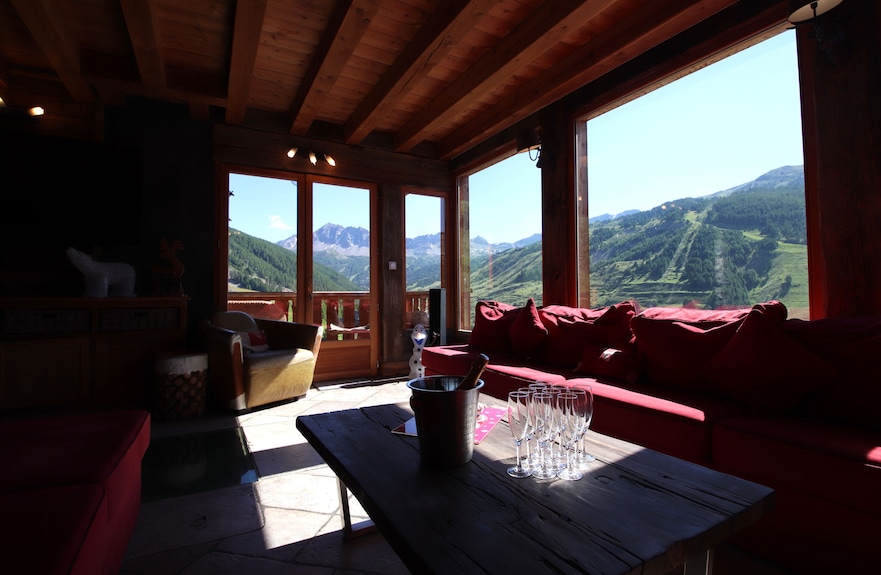 Large Chalet In Vars For 19 People - Indoor Pool, Spa, Cinema, Mountain View - Guillestre