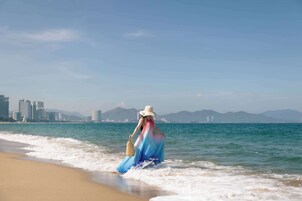 Suite de Luxo, 1 quarto, vista para a praia (Suite VIP, Beach View) | Terraço/pátio interior