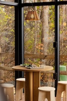 Café da manhã, almoço e jantar
