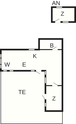 Casa | Planta do andar