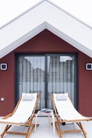 Suíte estúdio panorâmica | Fachada da propriedade