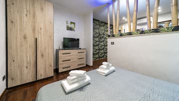 Apartamento | Lençóis italianos Frette, roupa de alta qualidade, edredões de penas