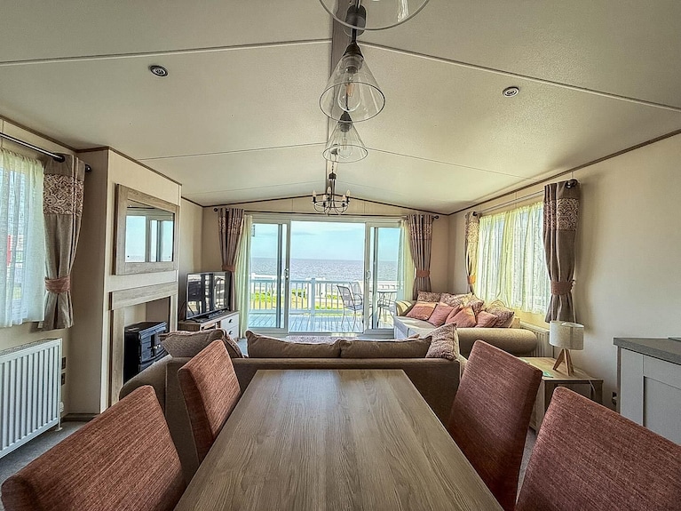 Beautiful Caravan With Stunning Sea Views At Haven Hopton Ref 80001h - Great Yarmouth