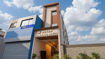 Entrada do alojamento