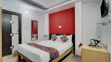 Quarto Premium | Lençóis de algodão egípcio, roupa de alta qualidade, cofre no quarto