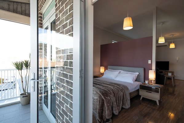 Apartamento executivo | Sacada