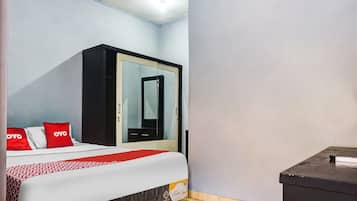 Quarto casal standard | Wi-Fi de cortesia, roupa de cama