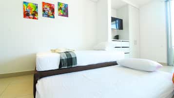 Estúdio | Roupa de alta qualidade, Wi-fi grátis, roupa de cama fornecida