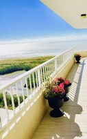 Apartamento, 2 quartos, não fumadores, vista para o oceano | Receção