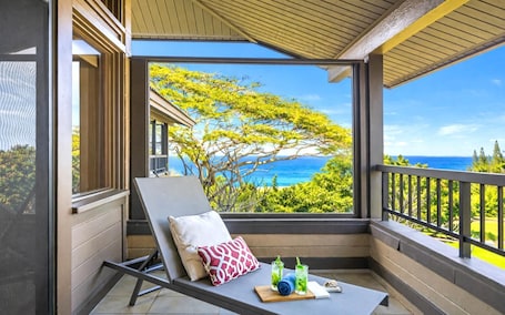 Terraço/pátio interior. Kapalua Ridge Villas Resort by KBM