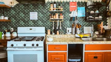 Espaço de cozinha compartilhada