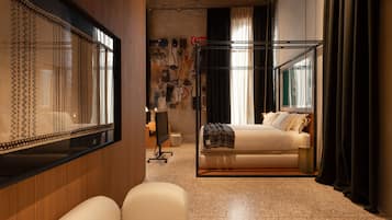 Postvenetian Family Loft | 1 quarto, roupa de alta qualidade, minibar, cofre no quarto