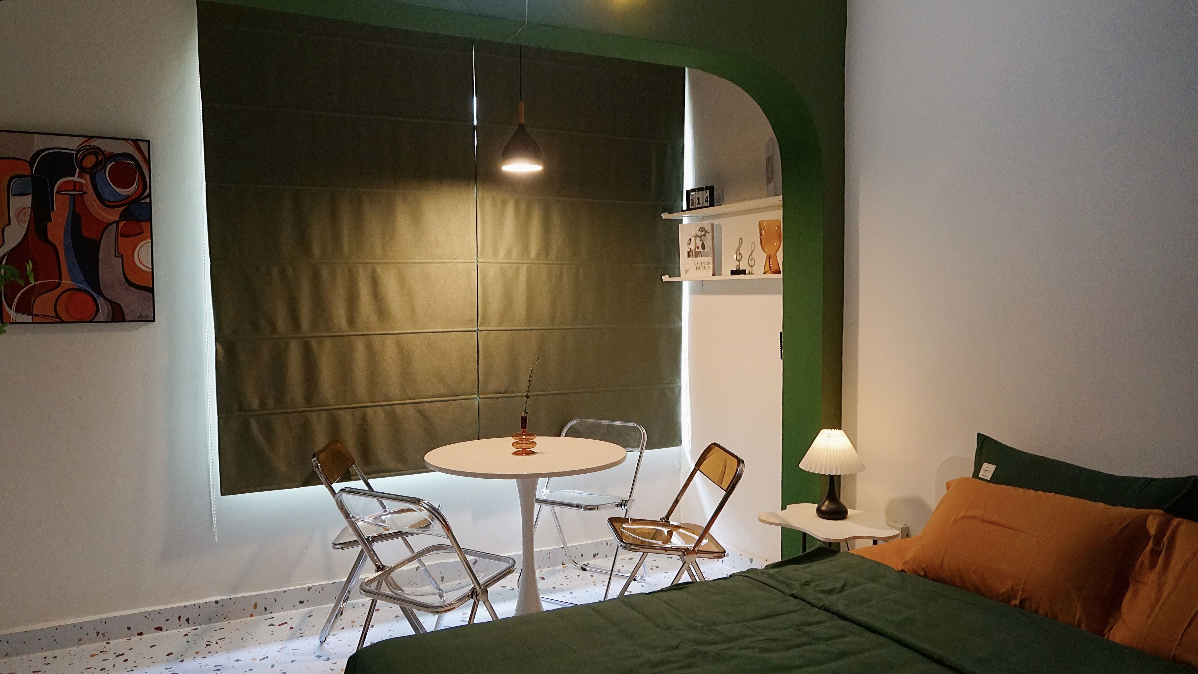 Hanoi Train Street Apartment - Full Of Light Home For 4 Guests - 24h Food Street - Hanói