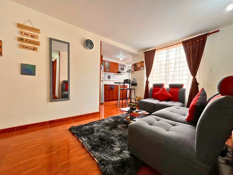 Apartment In Residential Equipped With Wifi - Bogotá