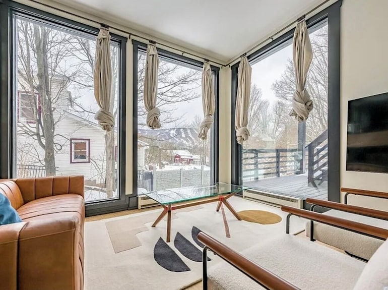 New - Cozy Modern: Stunning Views,3 Mins Ski,bbq,fire Pit,game Room,walk To Town - Windham, NY