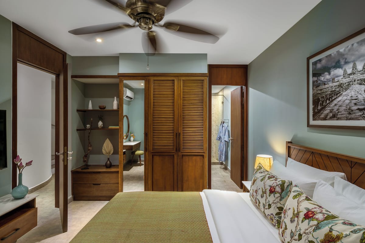 Suite, 3 quartos (Duplex) | Roupa de alta qualidade, edredões de penas, camas de colchão pillowtop