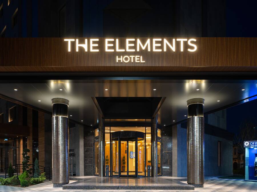 Entrada do alojamento