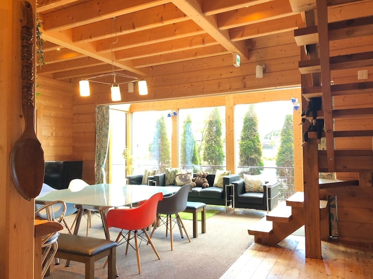 一棟貸切浅間山を眺めるフインランドログハウス / 北佐久郡 長野県 - 長野県