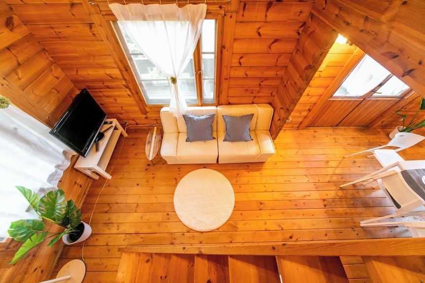 3 Minutes From Keino Matsubara Sumoto City Exclusive Log House Rental In Goshikicho Free Bbq Fa - A Whole Log House In Torikaiura Goshikicho Is A Rental Type / Sumoto Hyōgo - 洲本市