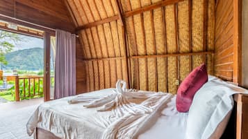 Bangalô, 1 quarto, vista para o jardim | Vista do quarto