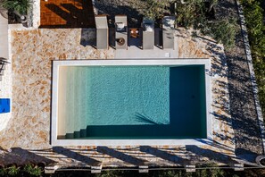 Apartamento, 2 quartos, fumadores, piscina privativa | Terrenos do alojamento