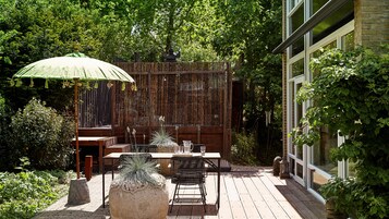 Apartamento executivo | Terraço/pátio