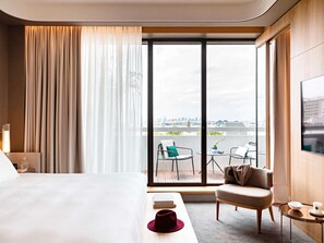 Suite, 1 cama king-size (Eiffel) | Roupa de alta qualidade, minibar grátis 