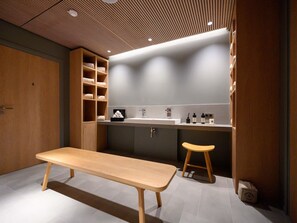Sala(s) para tratamentos a casais, sauna, banho turco 