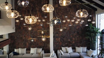 Sala de estar do lobby