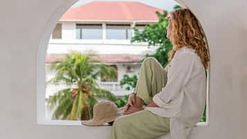 Vista para a cidade desde o alojamento