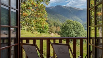 Quarto triplo luxo | Vista para a montanha