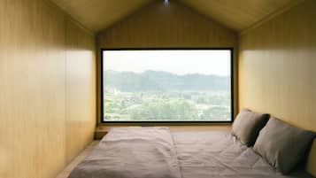 Cabana luxo | 1 quarto, escrivaninha, espaço de trabalho para notebook