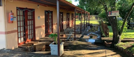 Entrada do alojamento