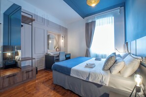 Quarto Duplo Standard | 1 quarto, cofre no quarto, cortinas/cortinados opacos 